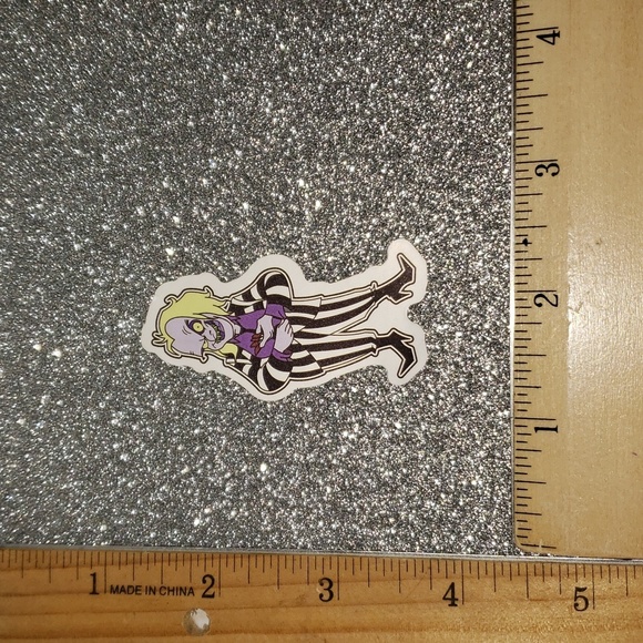 Warner Bros. | Design | Beetlejuice Animated Waterproof Sticker | Poshmark